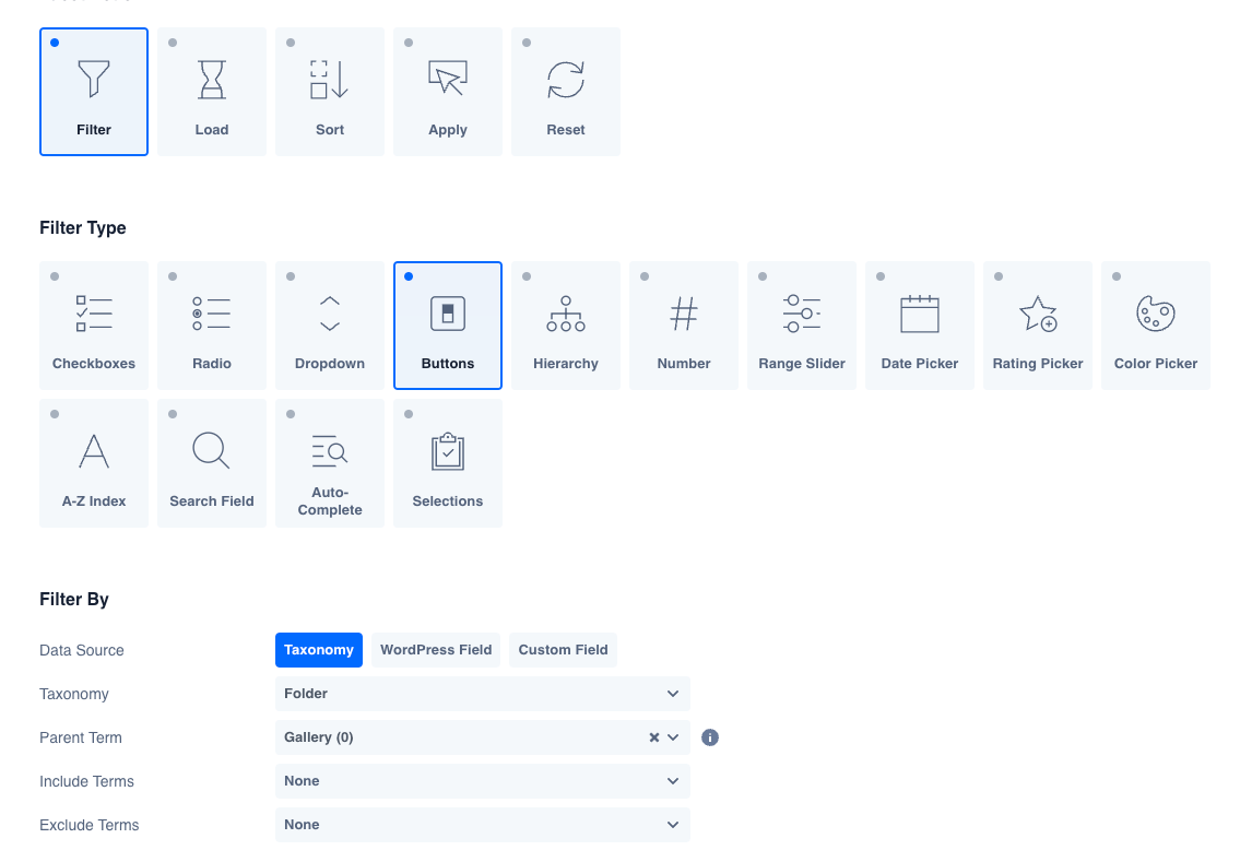 Filterable Happy Files Gallery In Bricks Builder Using Wp Grid Builder Amanda Lucas